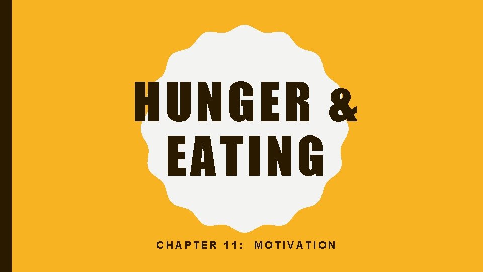 FOOD EATING INVENTORY 1 What is the one