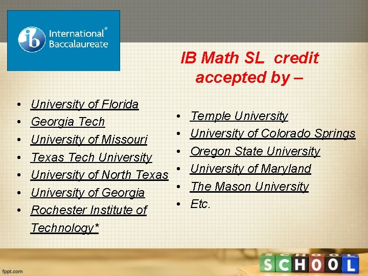 Welcome to Back to School Night Mrs Oygenblik