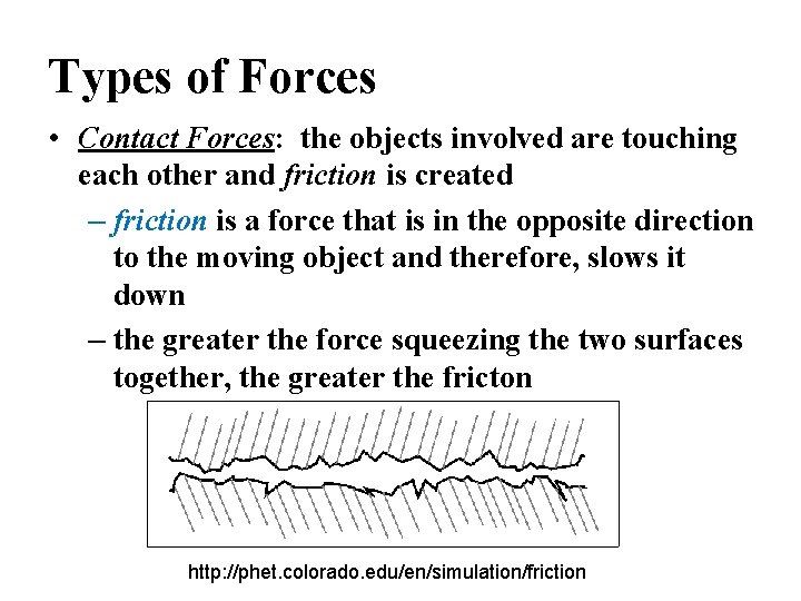 Force a push or a pull the action