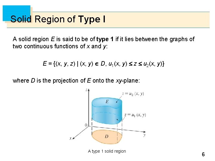 15 7 Triple Integrals Triple Integrals on a