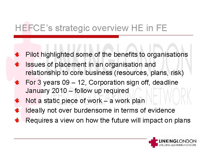 HE in FE a strategic approach Sue Betts