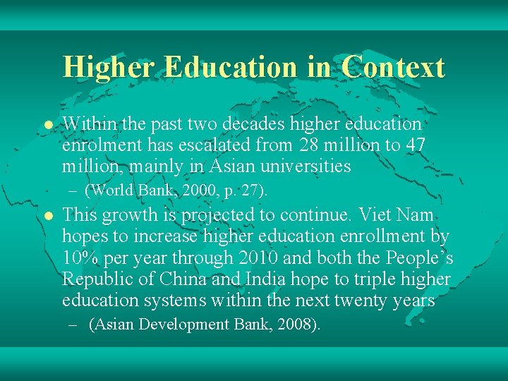 New Opportunities for Higher Education Collaborations across borders