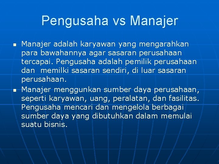 BAB III WIRAUSAHA MANAJER DAN KARYAWAN 1 2