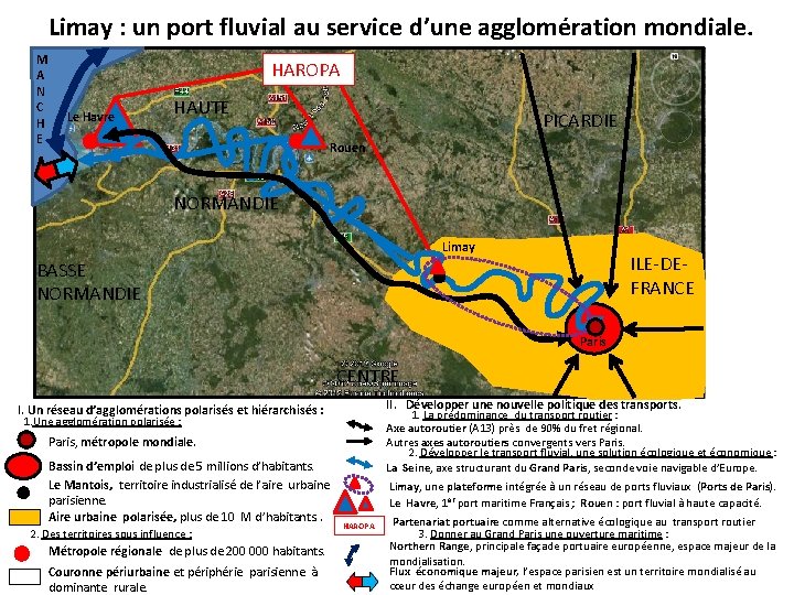 Limay un port fluvial au service dune agglomration