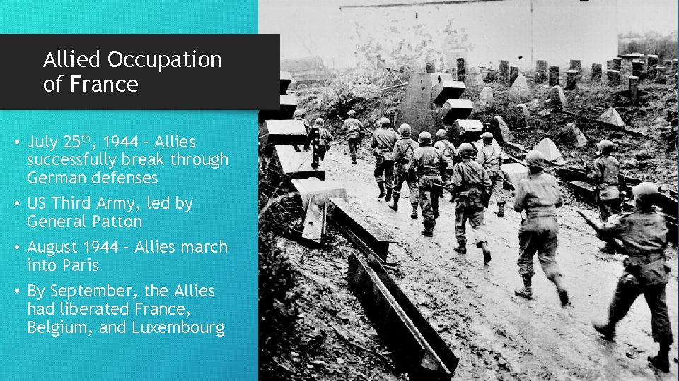 End of World War II Allied Victory Where