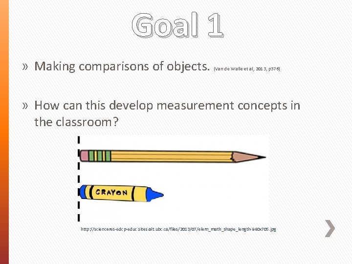 Presented by Kevin Medeiros Developing Measurement Concepts in