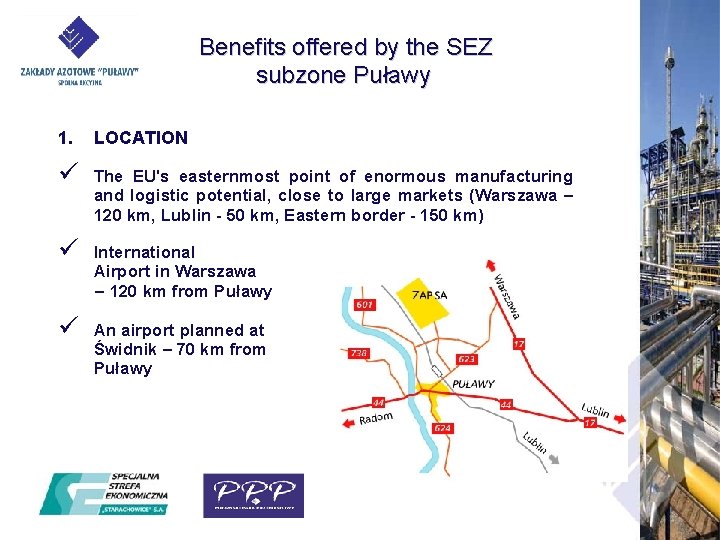 Special Economic Zone subzone Puawy Production Park April