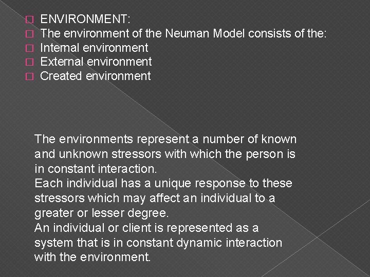 Evidence Based Practice Betty Neuman James Bates Margaretta