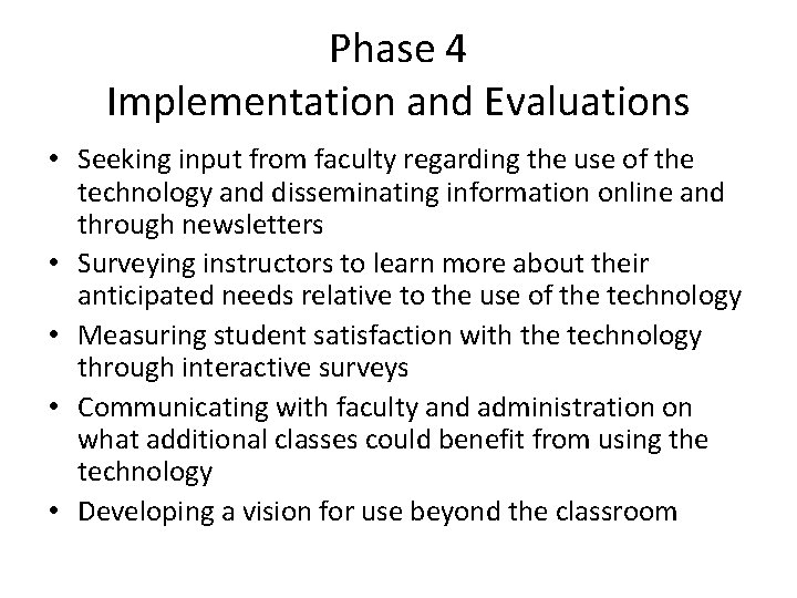 Setting up and Implementing a Student Response System