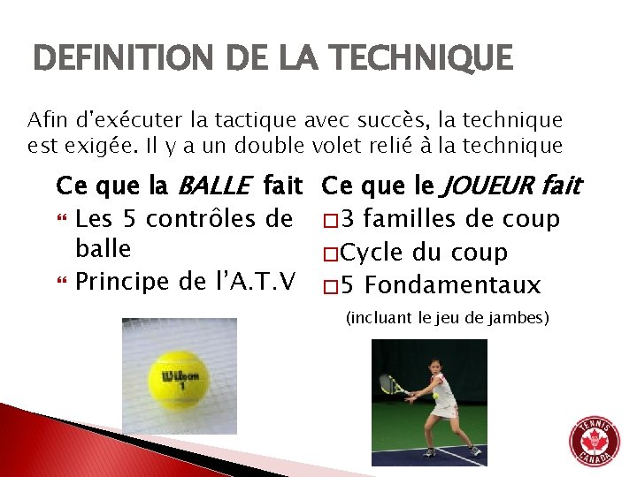 GUIDE TECHNIQUE ET TACTIQUE Version 9 6 RESSOURCES