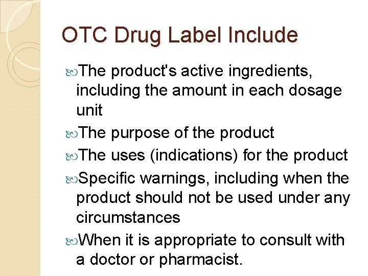 Essential Standard 7 ATOD 1 Understand the health