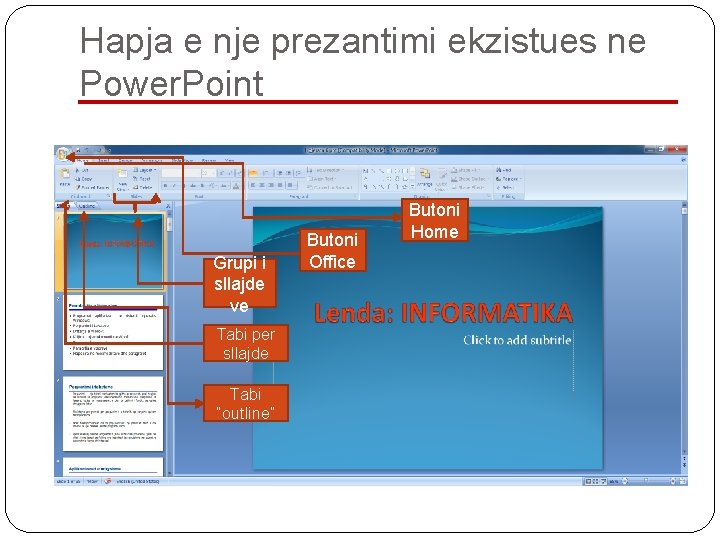 Fakulteti Adminstrata publike LENDA INFORMATIKA Ligjerata 12 Profesort