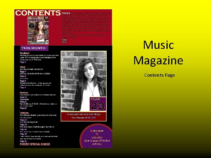 7 Looking back at your preliminary task what