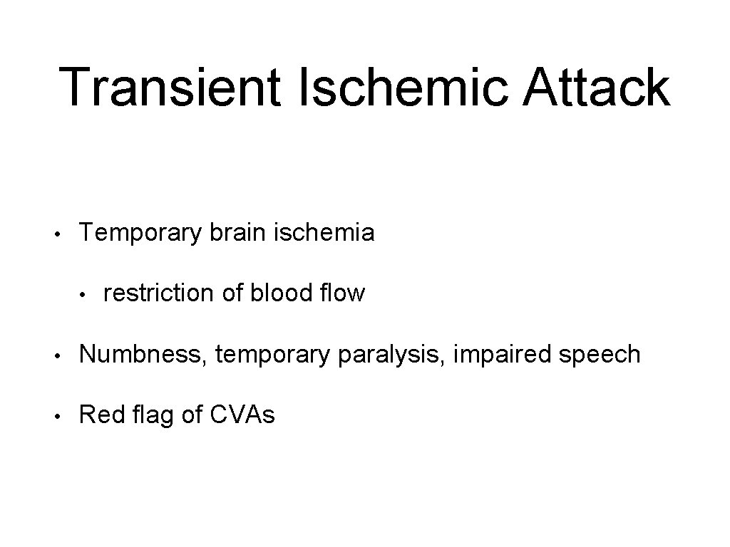 Disorders of the Brain Concussion Slight brain injury