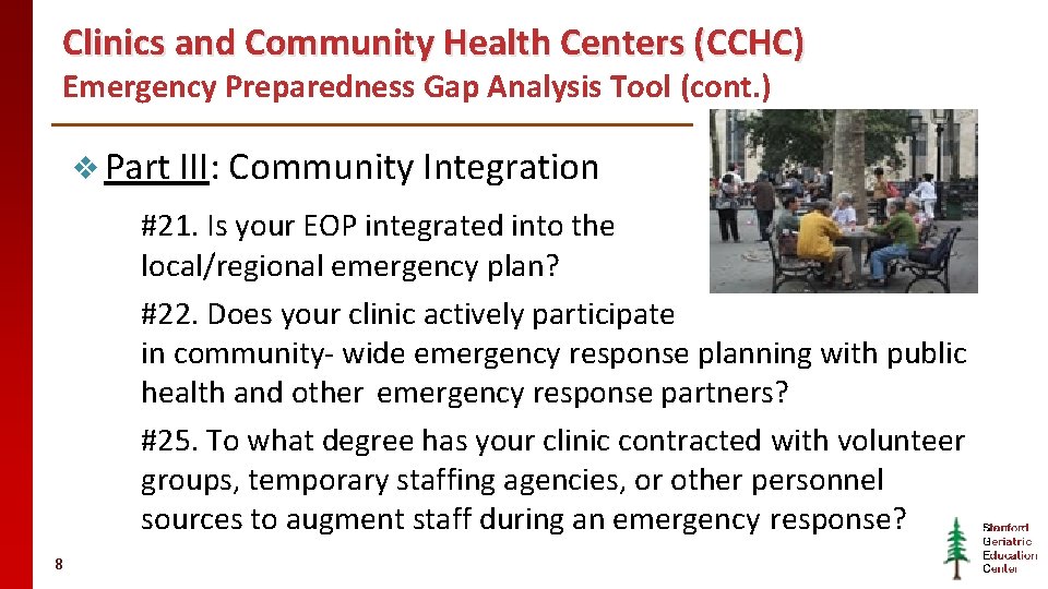 THE IMPORTANCE OF GAP ANALYSIS IN IMPROVING GERIATRIC