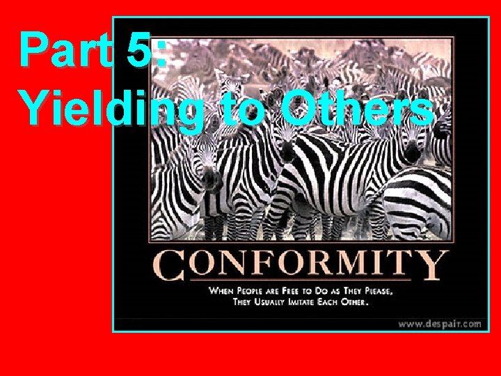 Social Psychology Part 1 The Basics Social Psychology