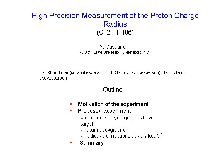 High Precision Measurement of the Proton Charge Radius