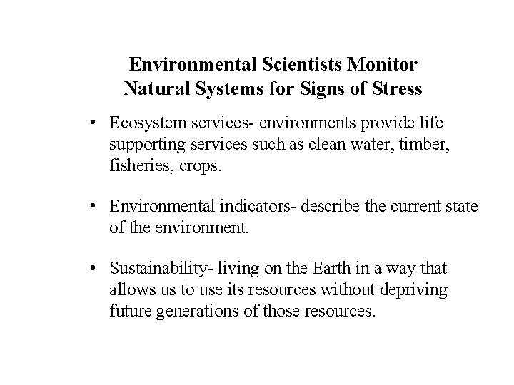 Chapter 1 Environmental Problems Their Causes and Sustainability