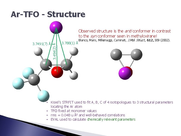 The microwave spectra and molecular structures of 2