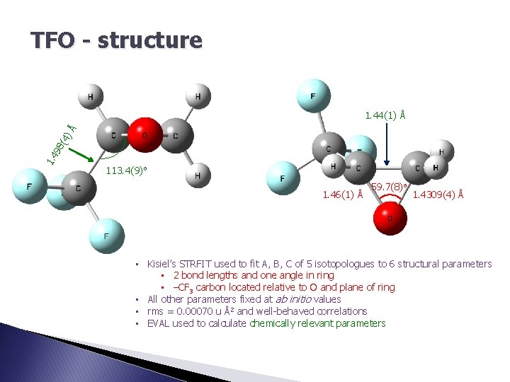 The microwave spectra and molecular structures of 2