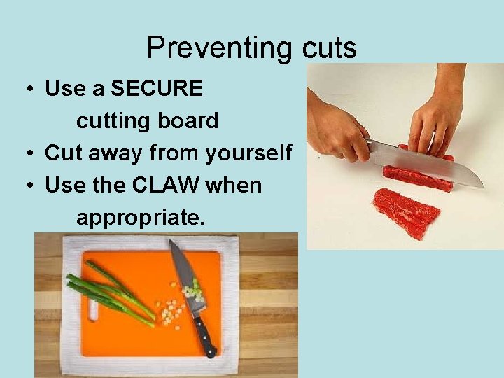 Kitchen Safety and Sanitation Keep it Clean Prevent