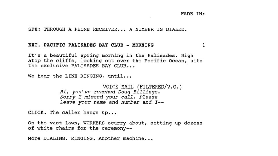 Session 1 Screenplays BASICS Focus on the story