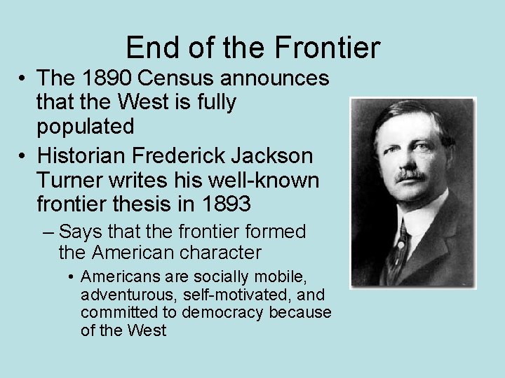 The American West Westward Migration The Homestead Act