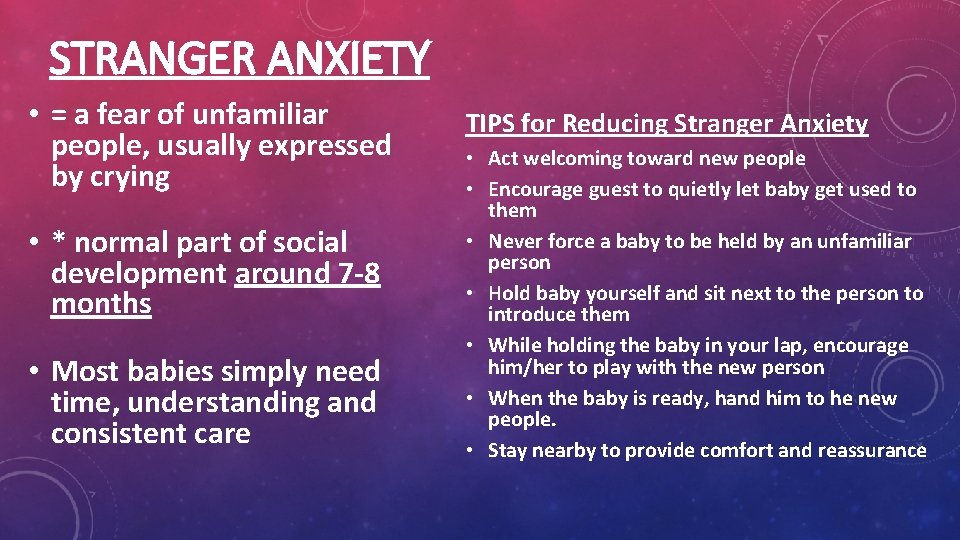EMOTIONAL SOCIAL DEVELOPMENT OF INFANTS CHAPTER 8 EMOTIONAL
