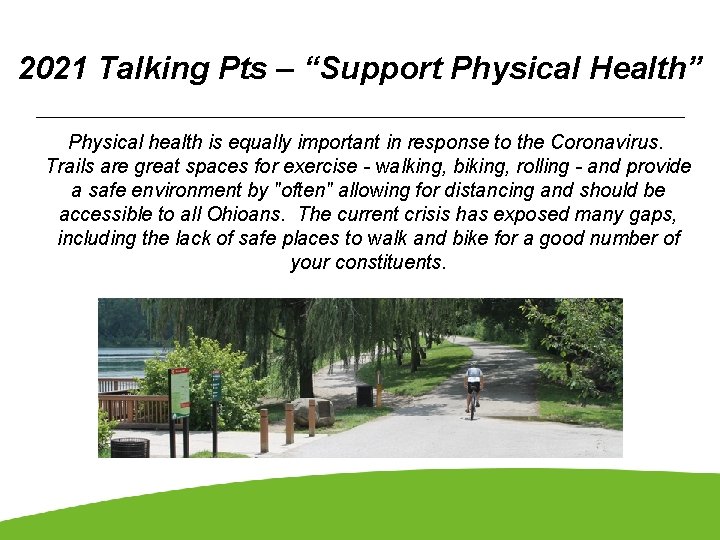 Lets Talk Trails Ohio Trail Connections Webinar Series