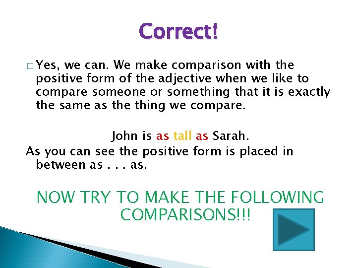 COMPARISON OF ADJECTIVES WHAT IS YOUR FAVOURITE FRUIT
