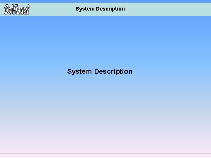 Overview Go Visual is a collaborative visual weather