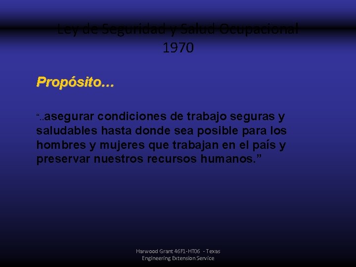 Introduccin a OSHA 29 CFR 1926 Estndar de