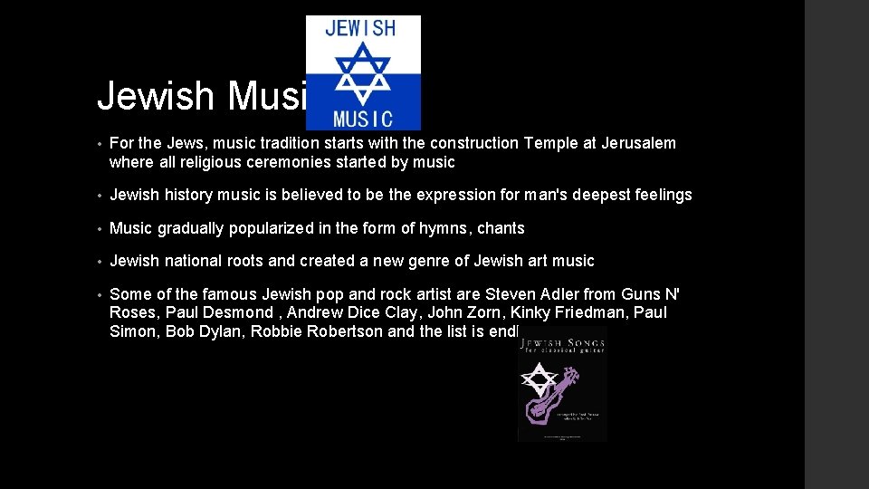Jewish Traditions and Culture BY Maddie Tisler Dinero