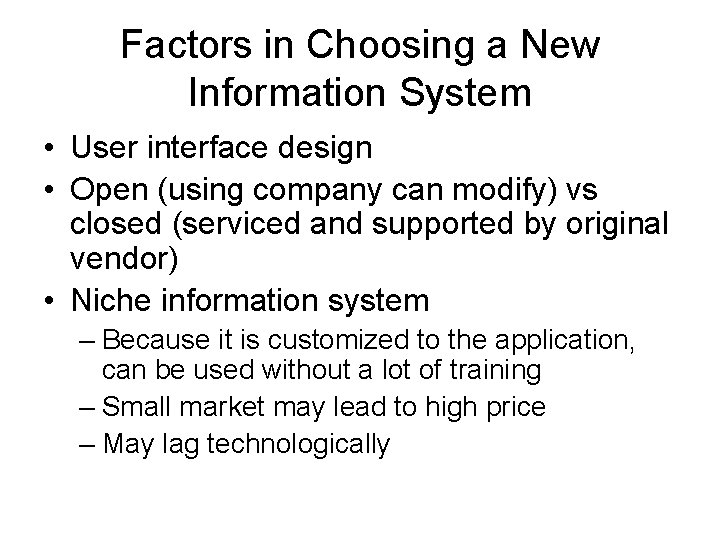 Understanding Information Systems Chapter 9 Computers Understanding Technology