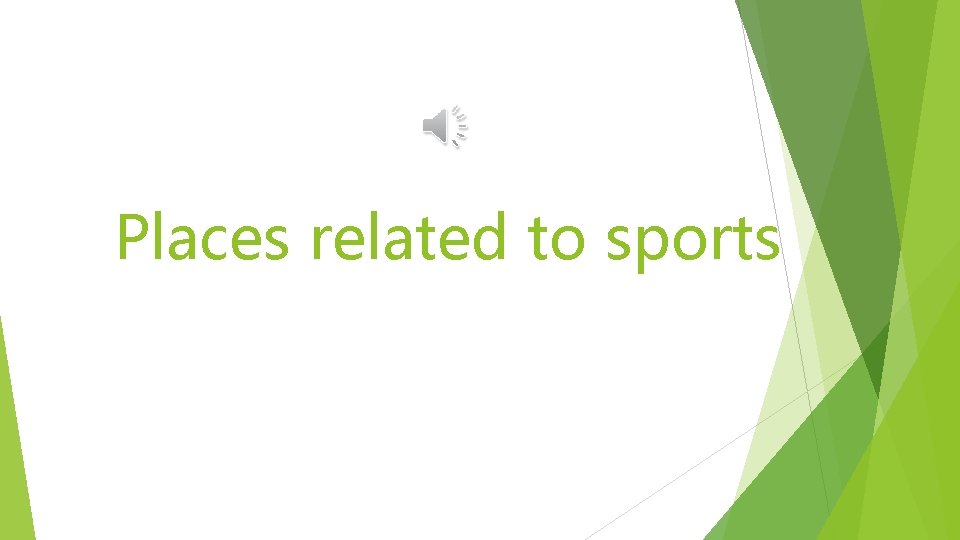 ALL about sports Expressions and vocabulary related to