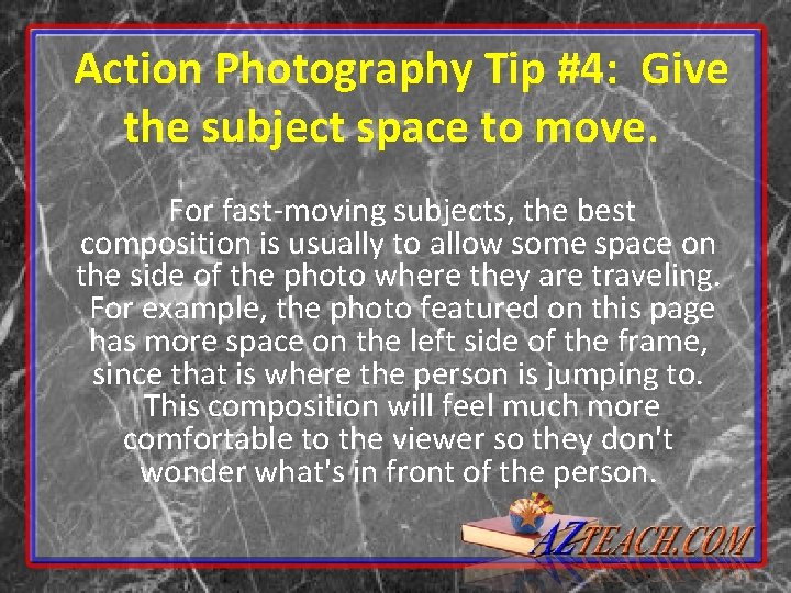 10 TIPS FOR STUNNING ACTION PHOTOGRAPHY Action Photography