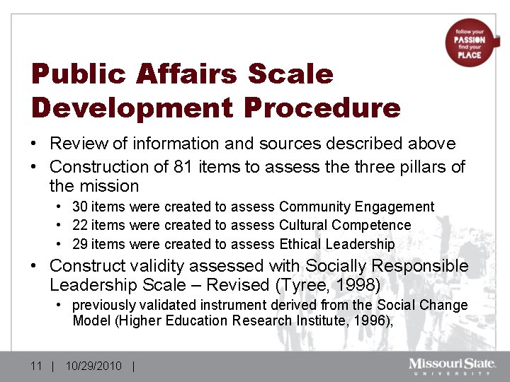 Development and Validation of the Public Affairs Scale