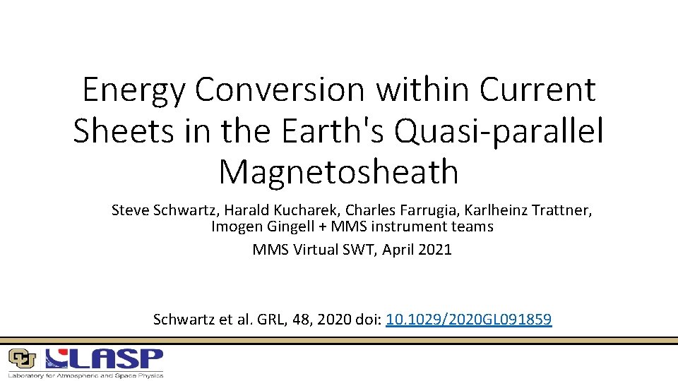 Energy Conversion within Current Sheets in the Earths