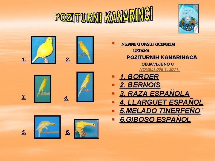 1 3 5 2 4 6 NUVINE U