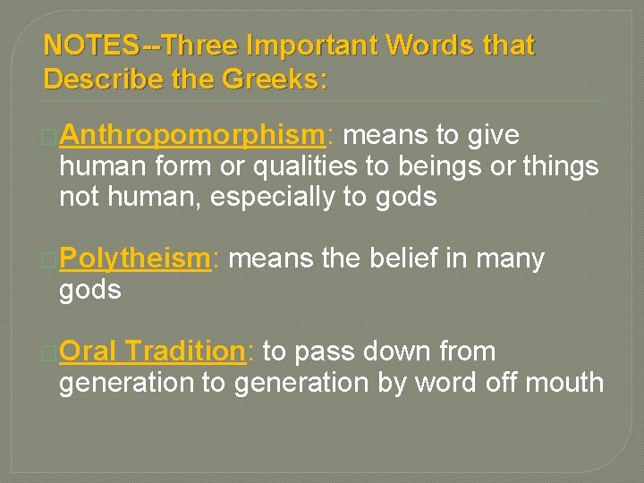 Lesson Three Todays Agenda and Objective A 821