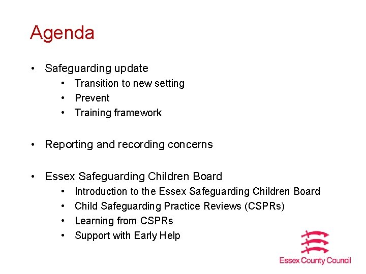 EYFS Safeguarding Briefing Spring 2021 Jo Barclay Head