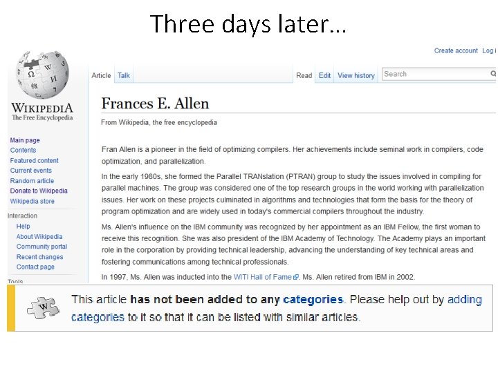 History of Women in Computing and Women Leaders