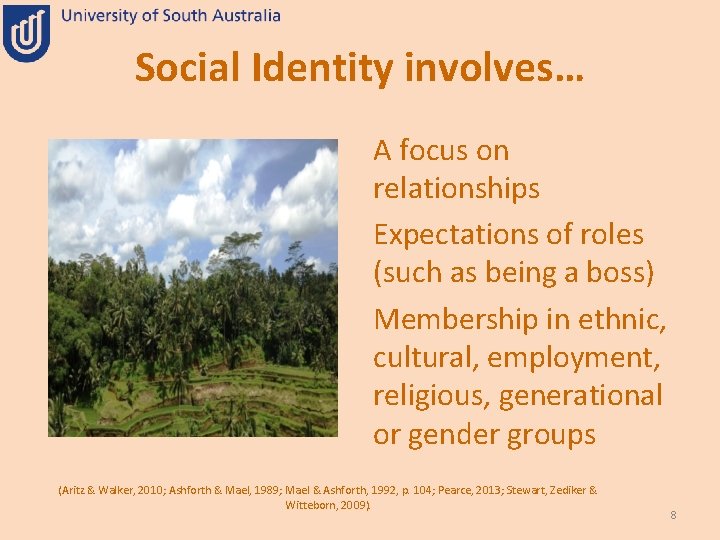 Conflicts and misalignments in identity Dr Joanna Crossman