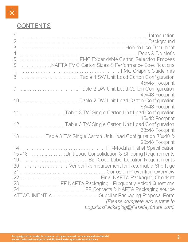 NAFTA Expendable Packaging Standards Manual US MX CA