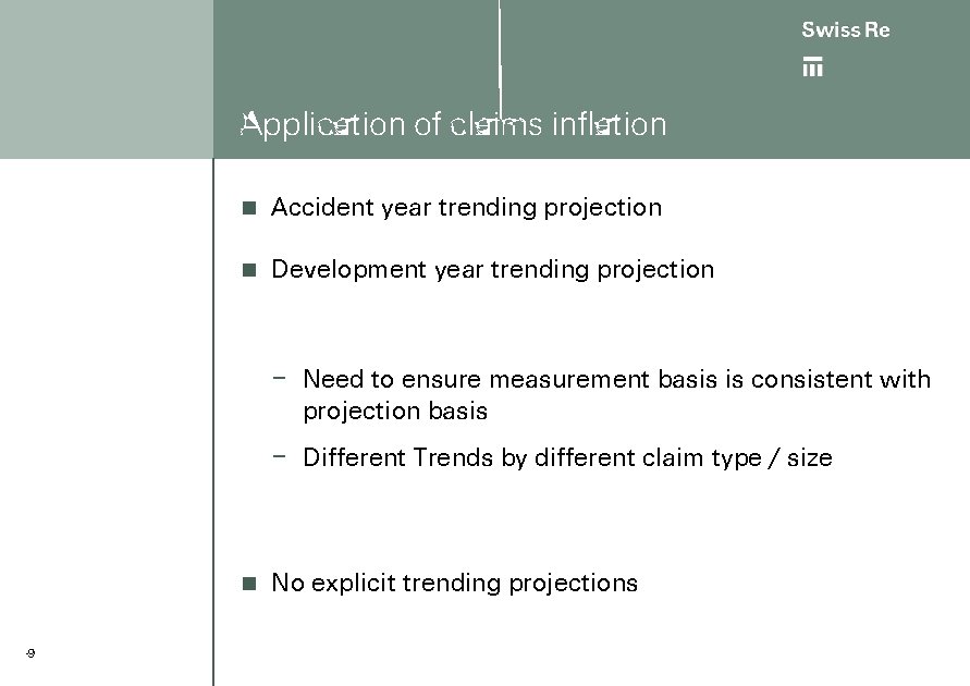 Trend Sources and Techniques A Comparison of US