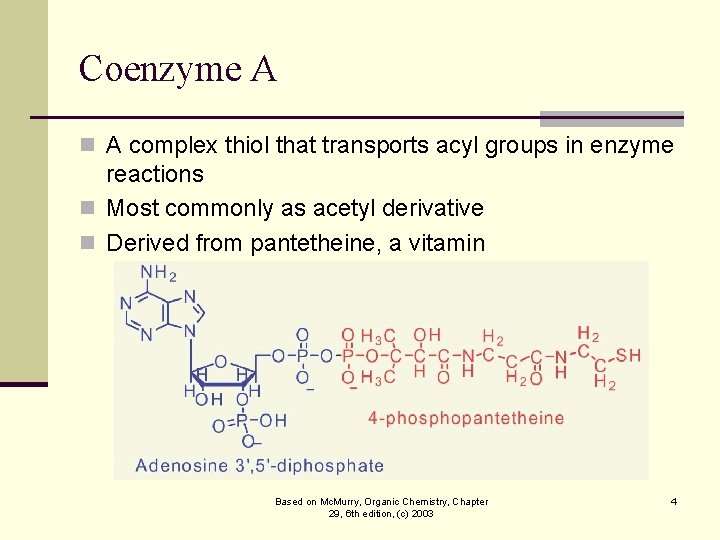 29 The Organic Chemistry of Metabolic Pathways Based