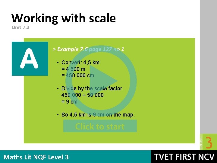 Mathematical Literacy NQF 3 Maths Lit NQF Level