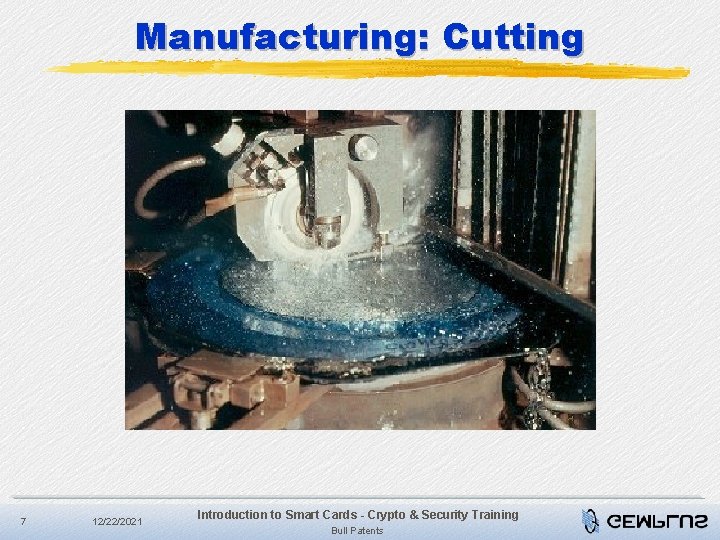 Introduction to Smart Cards Pascal Paillier Crypto Security