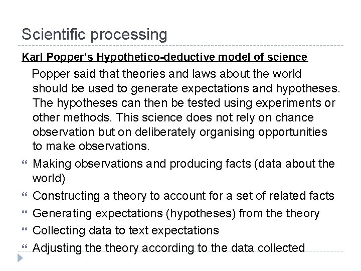 Psychological Research and Scientific Method Experimental Method Laboratory