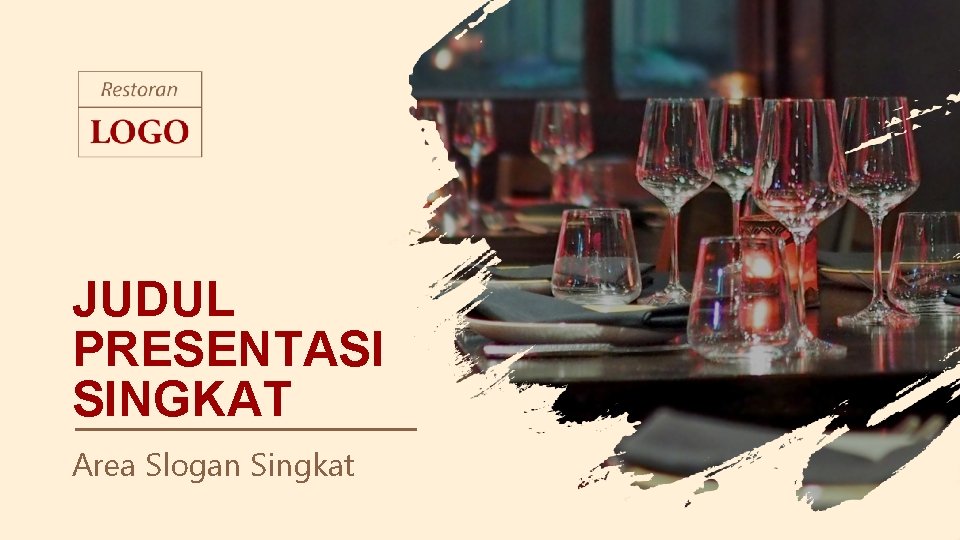 JUDUL PRESENTASI SINGKAT Area Slogan Singkat SAMPUL JUDUL